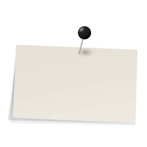 Memo Note With Pin Needle — Stock Vector © Opicobello 53456599