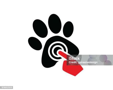 寵物點擊符號範本設計向量 會徽 設計理念 創意符號 圖示向量圖形及更多住宅建築圖片 住宅建築 健保和醫療 創作性 Istock