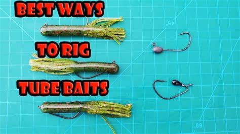 How To Rig Tube Baits Stupid Rig And More Youtube