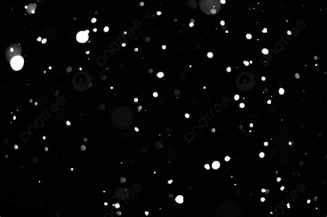 falling snow background snowflakes over night dark sky snow background