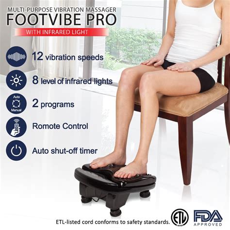 Refurbished Footvibe Pro Infrared Vibrating Foot Massager Reduce Neu Daiwa Felicity Online Store