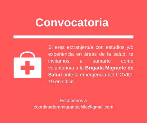 Convocatoria Brigadas De Emergencia