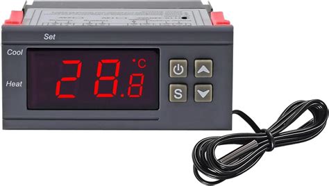 Greluma Pezzo Regolatore Di Temperatura Digitale AC V V A Display A LED Digitale