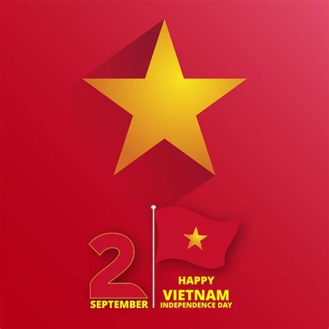 Premium Vector 02 September Independence Day Of Vietnam