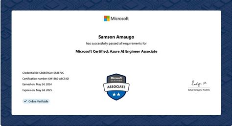 Samson Amaugo On Linkedin Azure Ai