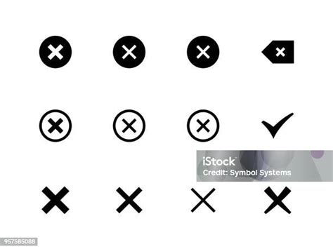 錯誤標記圖示 X 標記 垃圾十字標記向量圖形及更多剔號圖片 剔號 取消 取消圖示 Istock