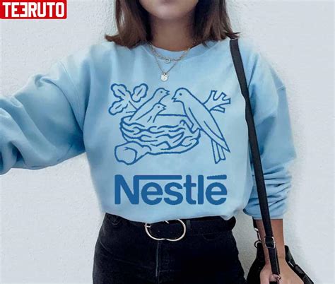 Nestle Blue Birds Logo Unisex Sweatshirt Teeruto