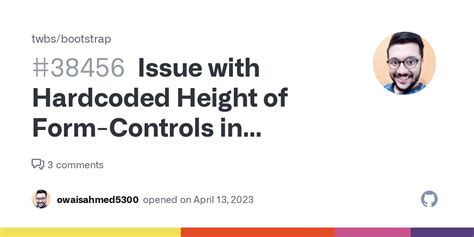 Issue With Hardcoded Height Of Form Controls In Bootstrap 5s Floating