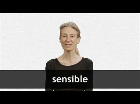 English Translation Of SENSIBLE Collins French English Dictionary