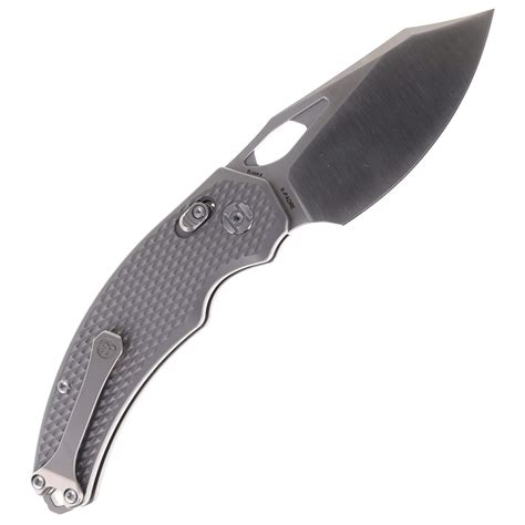 Kunwu Knives X Padre Folding Knife Stonewashed Titanium Handle