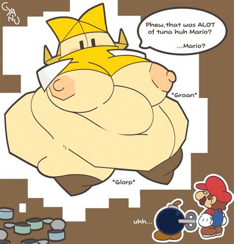 Rule 34 1girls Big Breasts Bobby Paper Mario Cyanu Fat Fat Fetish