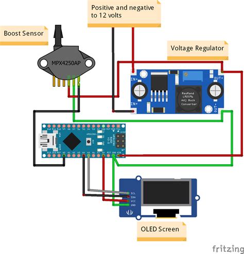 20 Digital Boost Gauge Arduino Project Hub