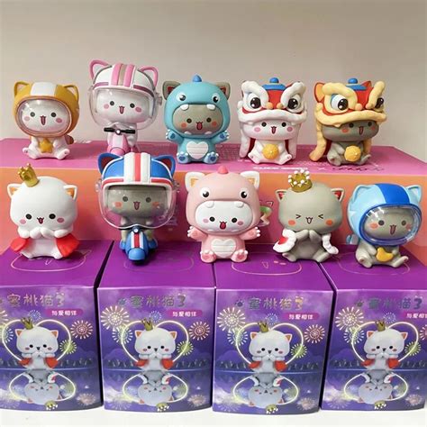Mitao Cat Blind Box Kawaii Toy Love Series Season Mysterious Box Cute