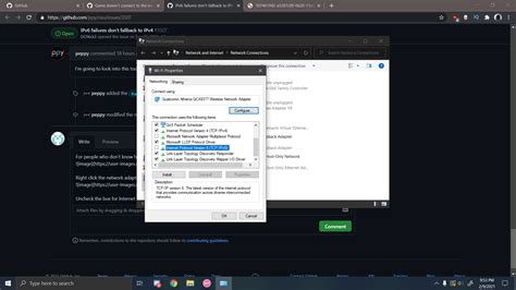 Ipv Failures Don T Fallback To Ipv Issue Ppy Osu Github