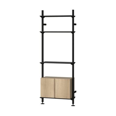 Köp Pira G2 Hyllsystem W B Black Oak Från Pira