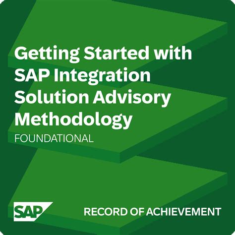 getting started with sap integration solution advisory methodology