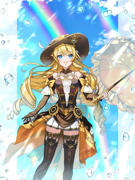 Navia Genshin Impact Image By Lllkalllwalll Zerochan Anime Image Board