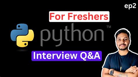 Python Interview Questions And Answers For Data Analysts Python Tutorials For Beginners Video