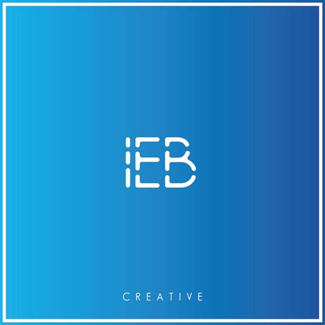 Premium Vector Ieb Premium Vector Latter Logo Design Creative Logo
