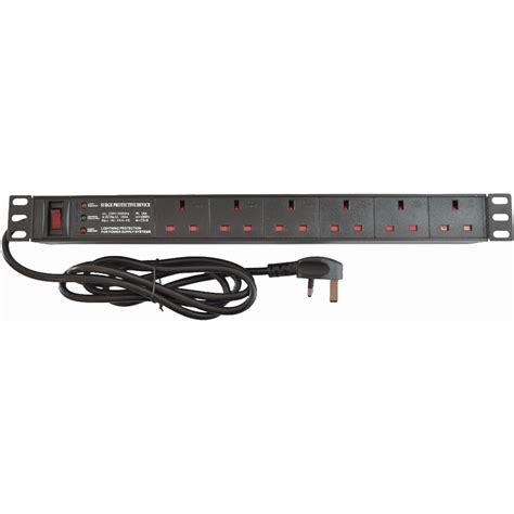 6 Way Power Distribution Unit For Network Cabinet Blake Uk Blake Uk