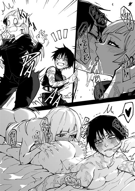 Rule 34 2girls Ambiguous Oral Ass Ass Grab Ass Slap Black Hair Comic