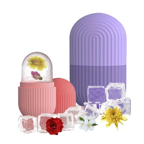 Custom Logo Face Massage Cooling Ice Facial Roller Beauty Ice Ball