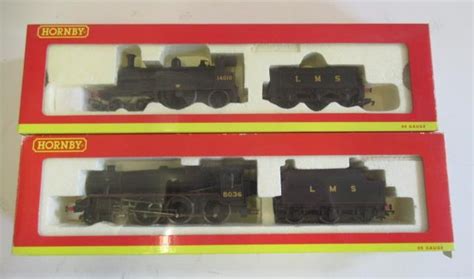 Hornby Lms 5mt 5036 Boxed E And Lms Caledonian Single 14010