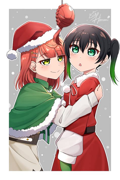 Uehara Ayumu And Takasaki Yu Love Live And 1 More Drawn By Ska