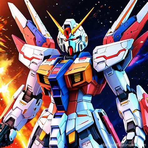 Custom Core Gundam Design Stable Diffusion Online