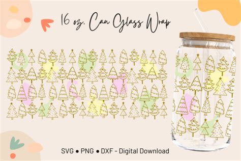 Valentines Days Svg 16 Oz Can Glass Wrap Graphic By Groovy Unit