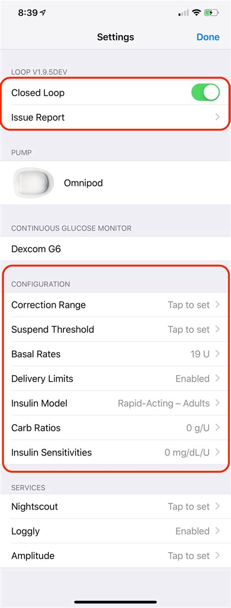 configurations loopdocs configuration omnipod dexcom