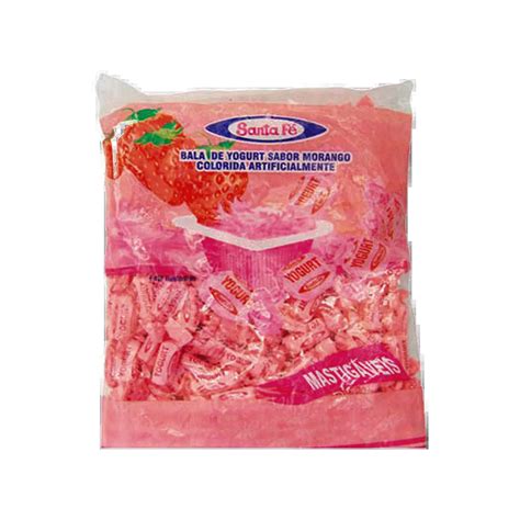 Bala Santa FÉ Fracionado Yogurte Mor Mast 300g Fd 05