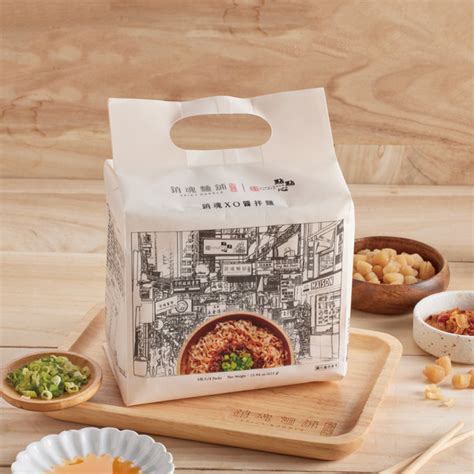大師兄銷魂麵舖 蒜香拌麵4入袋裝 Masterspicy