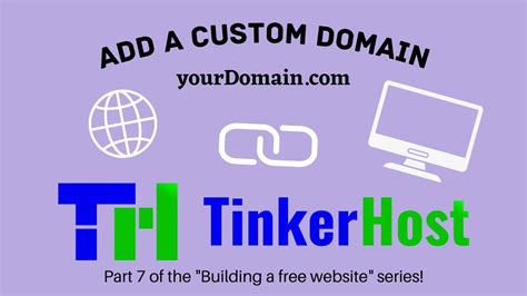 Adding A Custom Domain To A Tinkerhost Account With The Cname Method