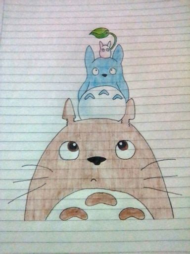 Dibujando Totoro •arte Amino• Amino