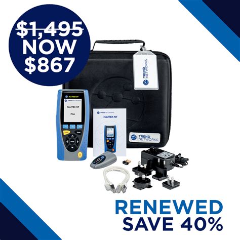 NAVITEK NT PLUS NETWORK CABLE TESTER TREND Networks