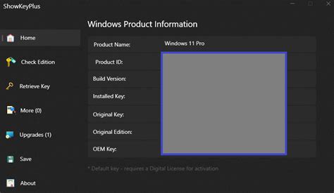 How To Look Up Your Windows 11 Product License Key Using Showkeyplus