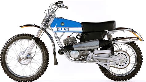 CLASSIC MOTOCROSS IRON 1973 PUCH 125GS Motocross Action Magazine