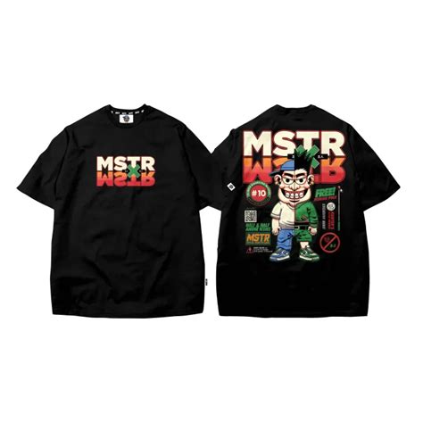 Mstr Co Icon Collection 10 Gon Tshirt Black Lazada Ph