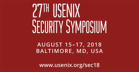 USENIX Security USENIX