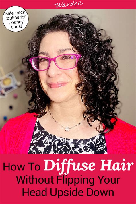 How To Diffuse Hair Without Flipping Head Upside Down