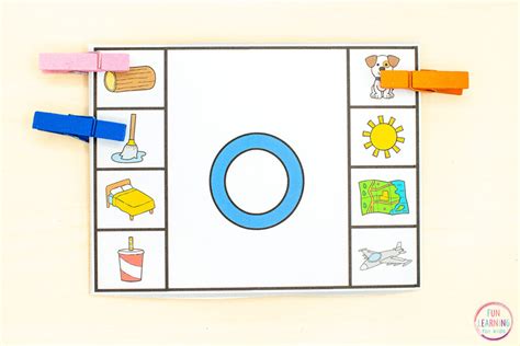 Cvc Short Vowel Sounds Clip Cards