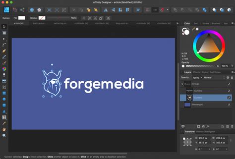How To Cut A Shape Out Of Another Shape In Affinity Designer