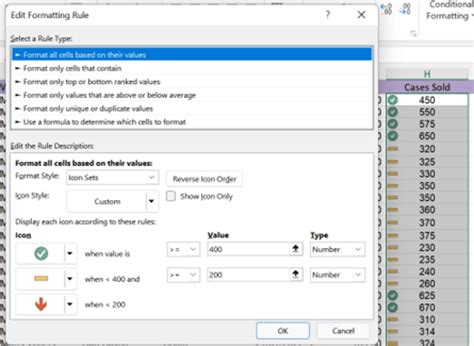 Setting Up A Conditional Formatting Rule Learn