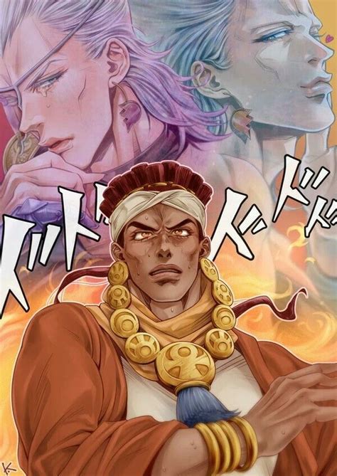 Avdol X Polnareff Jojo Bizzare Adventure Jojo Anime Jojo Bizarre My