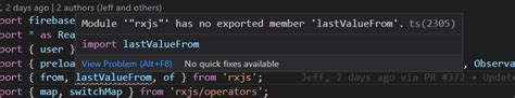 Lastvaluefrom Not Available In Rxjs 663 · Issue 397