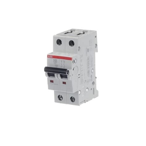 Interruptor Termomagnético 2x63a 6 10 Ka Curva C Abb Dimater