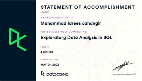 Muhammad Idrees Jahangir On Linkedin Exploratorydataanalysis Eda