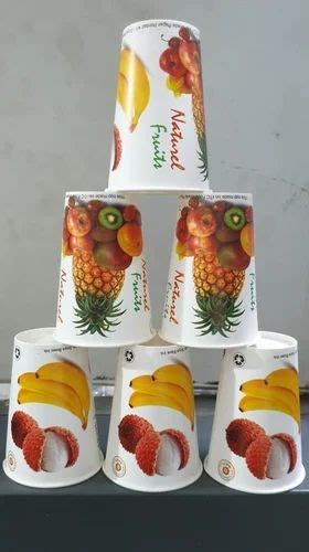 Ml Printed Paper Juice Cup At Rs Piece Vavdi Rajkot ID