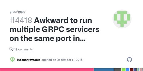 Awkward To Run Multiple GRPC Servicers On The Same Port In Python